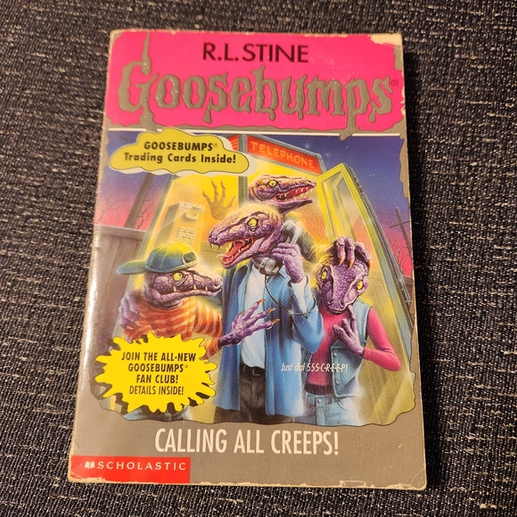 goosebumps | Other | Goosebumps St Printing 5 Calling All Creeps 50 ...